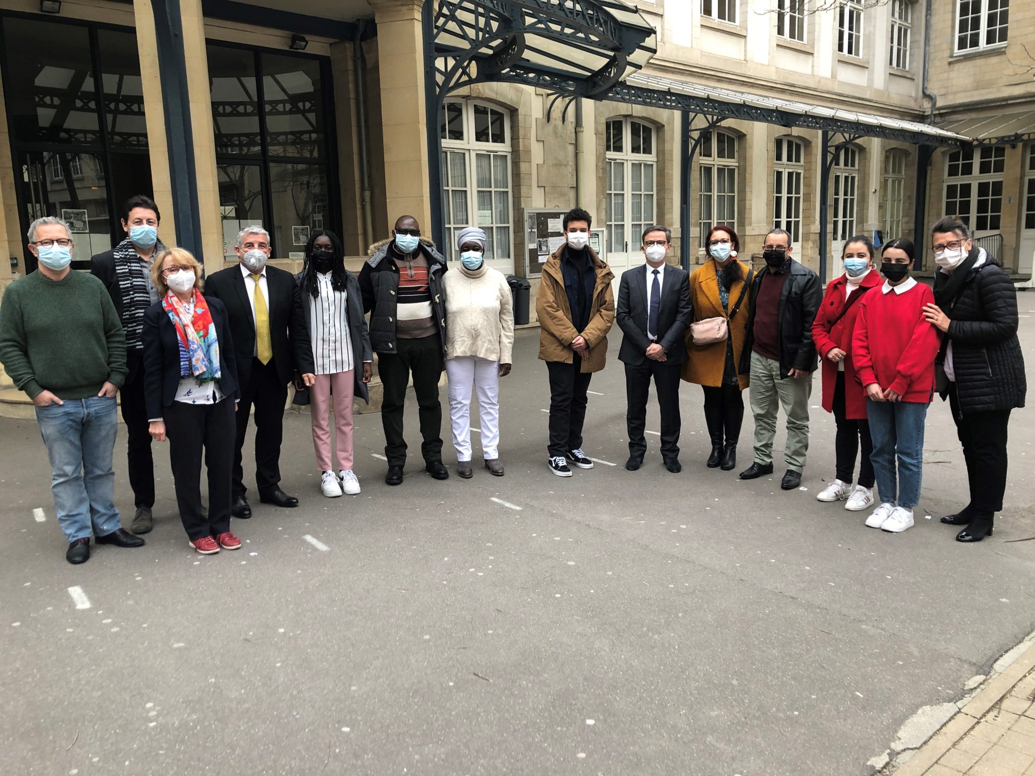 Les lycées parisiens Emile Dubois et Charlemagne étaient à l’honneur de ...